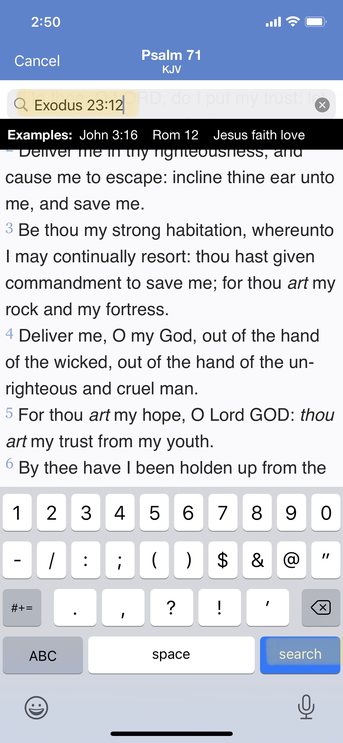 Using the Blue Letter Bible App to Study a Bible Word